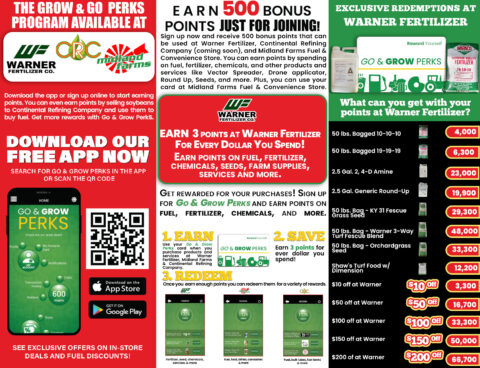 Warner Customers! Sign Up for our Go & Grow Perks Program! | Warner ...